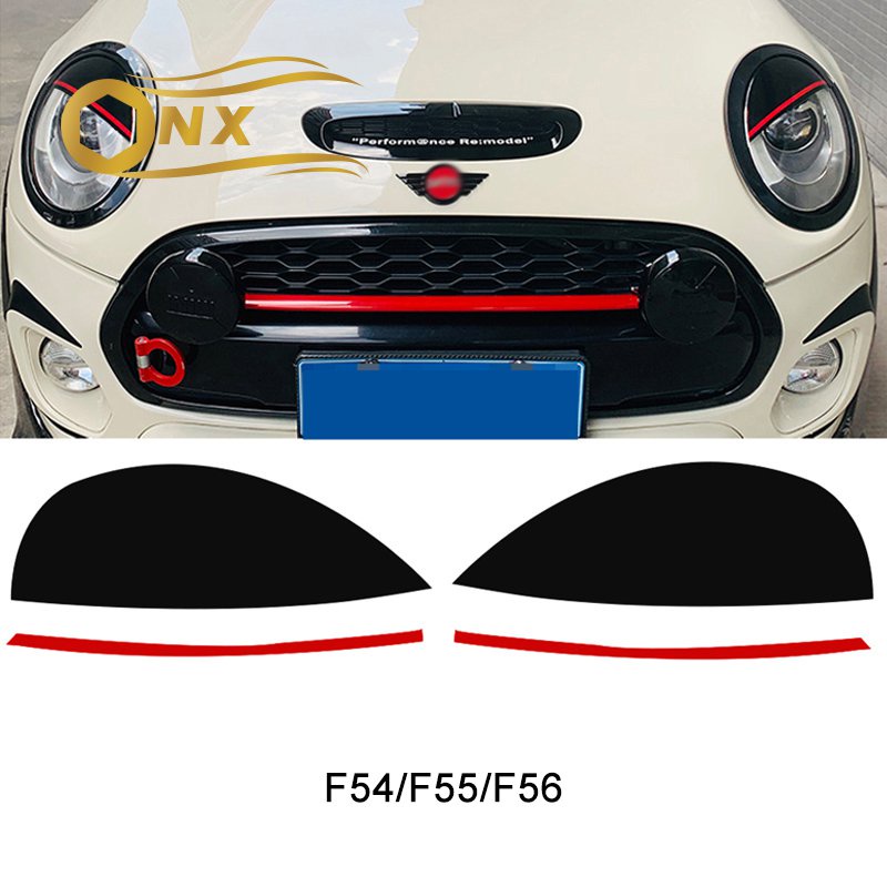 Car Headlight Decoration Sticker Light Eyebrow Modification For MINI ...
