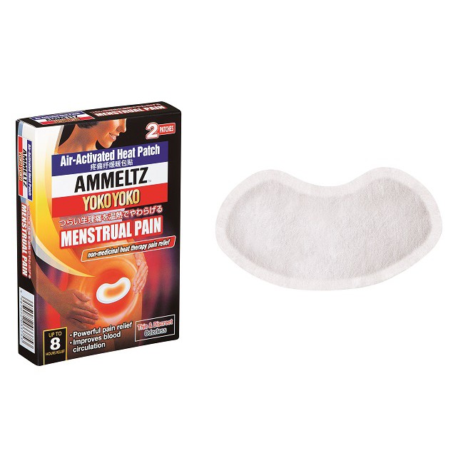AMMELTZ YOKO YOKO MENSTRUAL PAIN HEAT PATCH 2's | Shopee Malaysia
