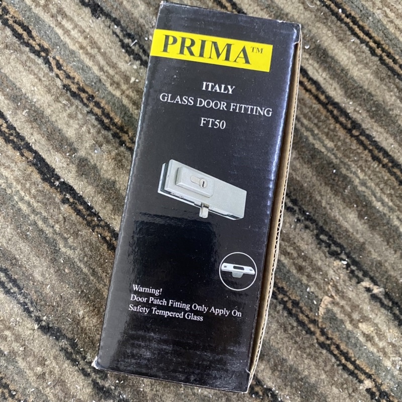 Prima Brand 050 Bottom Cylinder(Lock Of Tempered Glass Door) | Shopee ...