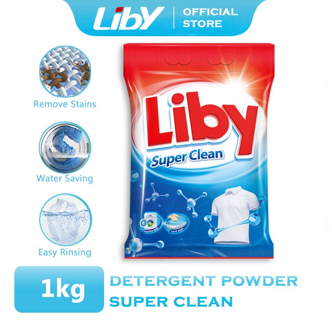 Liby Super Clean And Fragrant Laundry Detergent Powder Fabric Softener ...