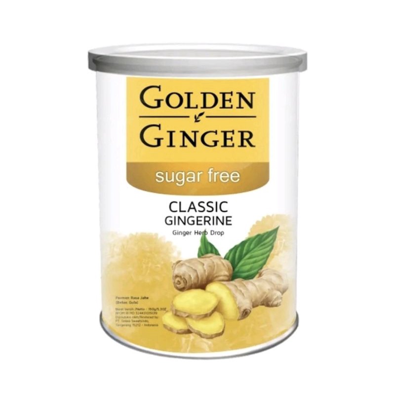 Golden Ginger Sugar Free Classic Gingerine 100g Sugar Free Ginger Candy ...
