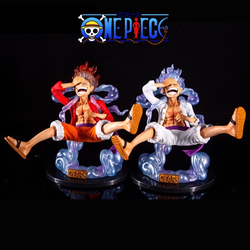 One Piece Monkey D. Luffy Gear 5 Hito Hito no Mi Big Laught 20cm Action ...