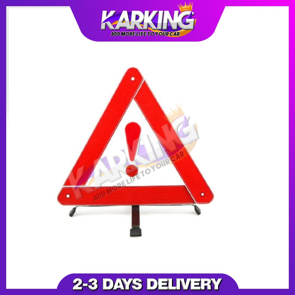 Car Vehicle Safety Reflective Triangle Warning Sign Emergency Breakdown ...