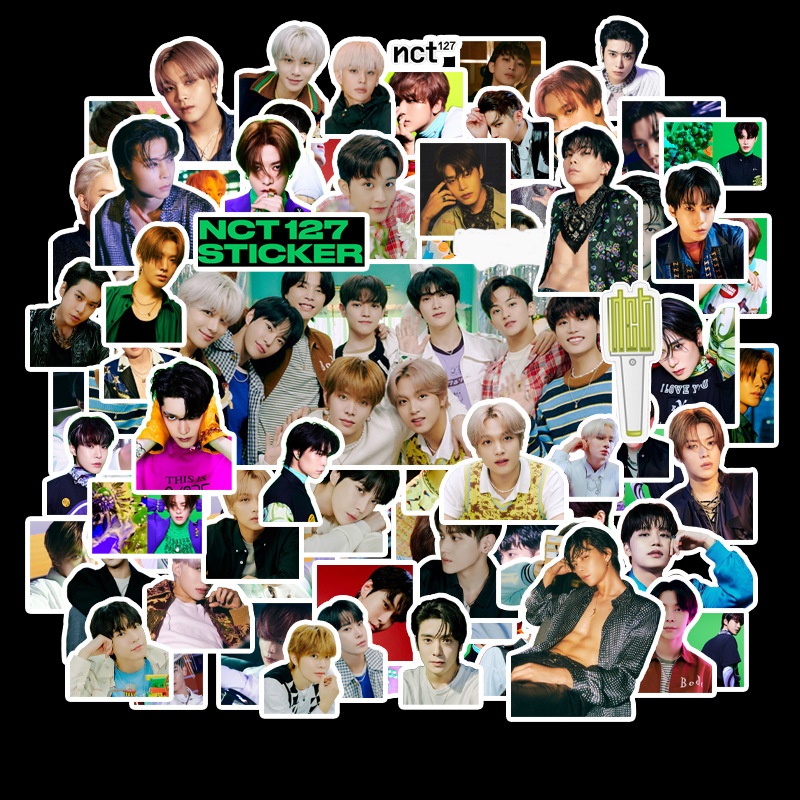 KPOP NCT 127 Sticker Album 100pcs Sticker Pack Favorite Stickers Mark ...