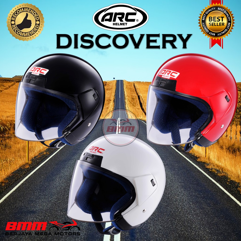ARC HELMET DISCOVERY ORIGINAL READY STOCK 🔥💯 | Shopee Malaysia