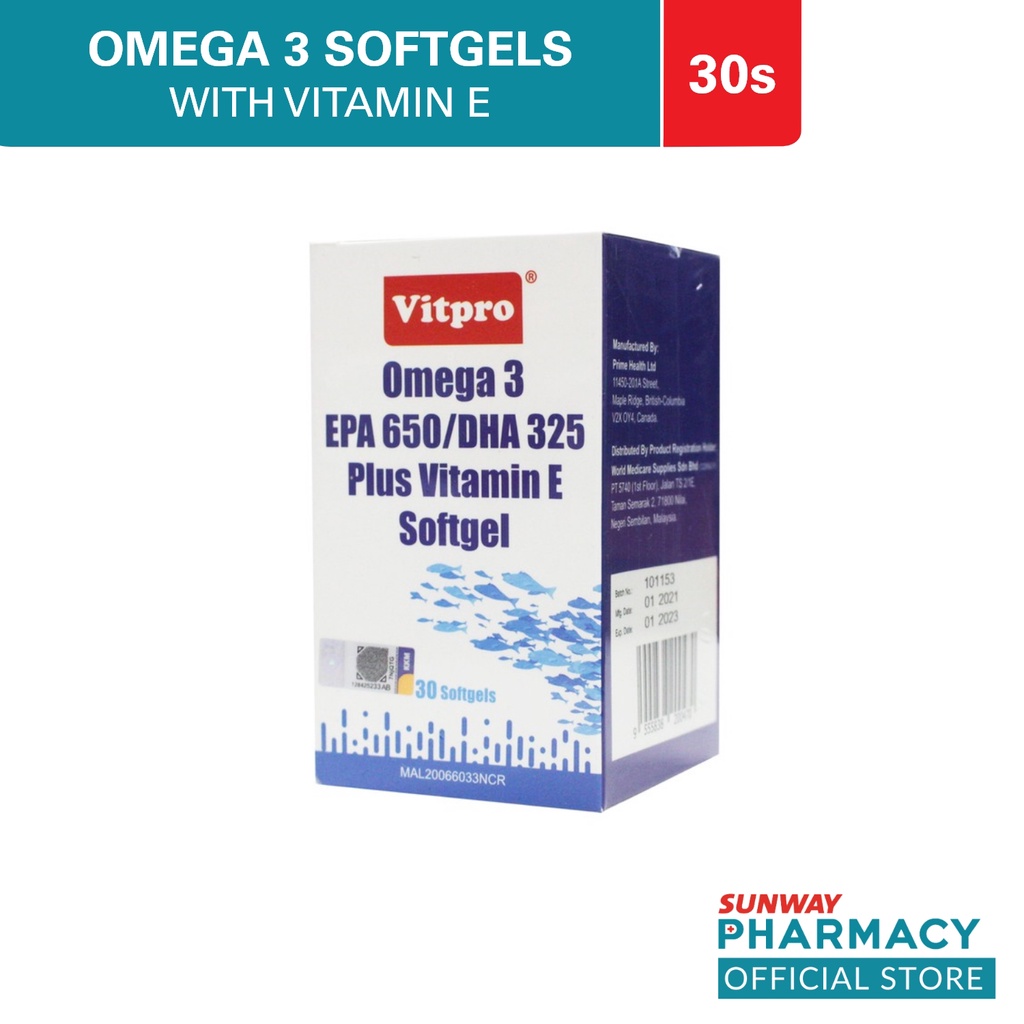 Vitpro Omega Fish Oil (30's) | Shopee Malaysia