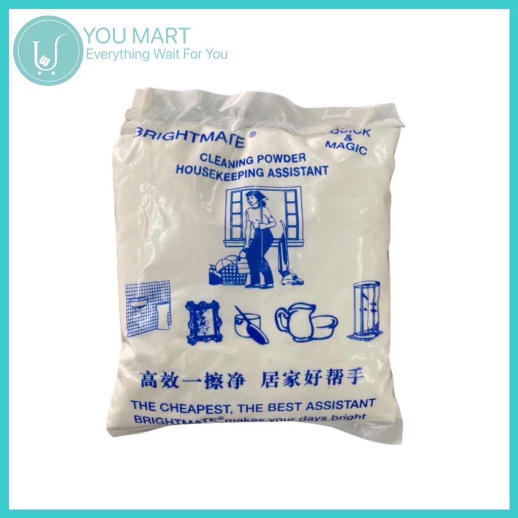 Brightmate Multi-Purpose Cleaning Powder 250G Quick & Magic Detergent ...