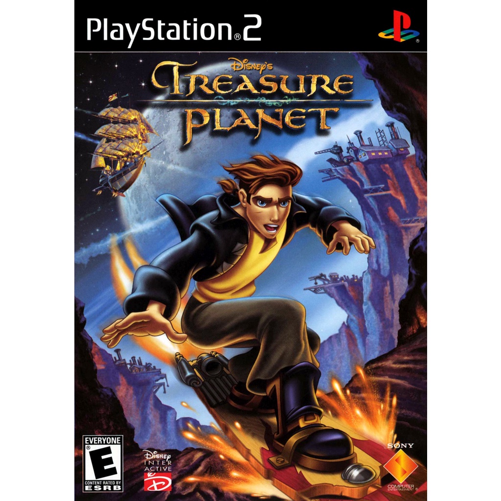 🔥PS2 CD DVD Games🔥 Disney's Treasure Planet , Dvd game Playstation 2 ...