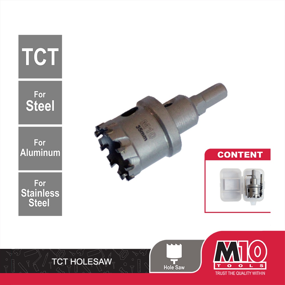 M10 Tct Hole Saw - 14 - 78mm | Shopee Malaysia