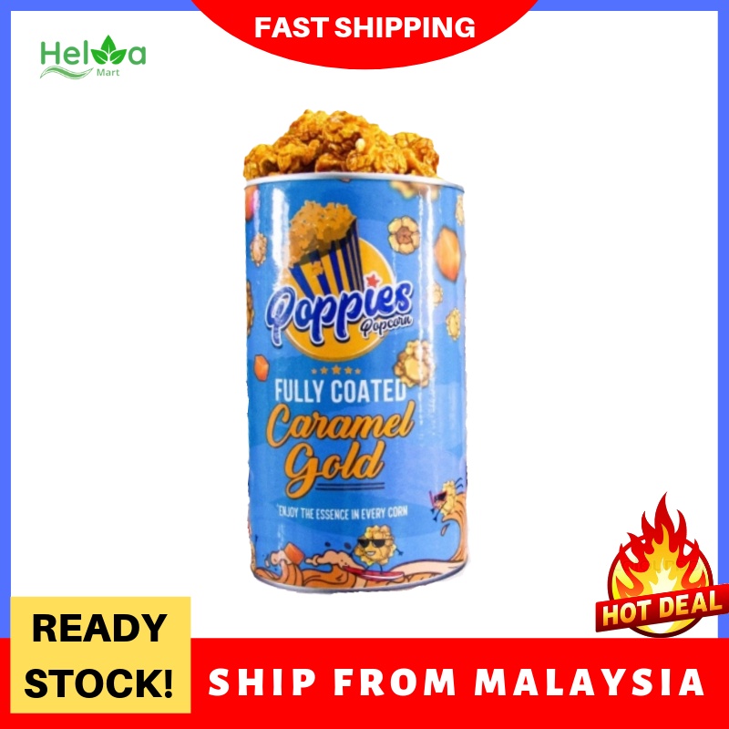 🔥HOT ITEM🔥POPPIES POPCORN CARAMEL FULLY COATED ORIGINAL | Shopee Malaysia