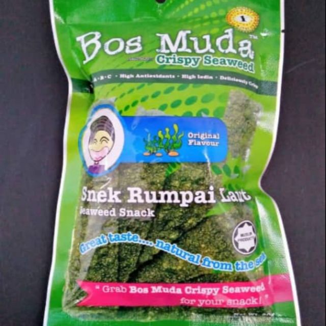 🔥BOS MUDA CRISPY SEAWEED🔥 | Shopee Malaysia