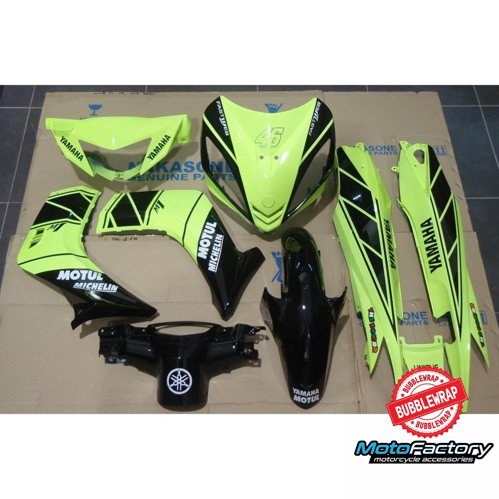 YAMAHA LC V1 COVER SET STICKER SPECIAL EDITION THE DOCTOR FLUORESCENT # ...
