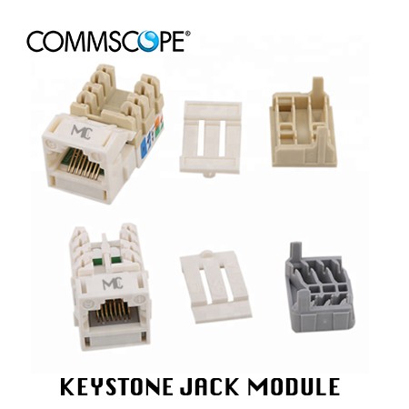 ORIGINAL Commscope CAT5E CAT6 RJ45 Keystone Jack Module Malaysia Stock ...