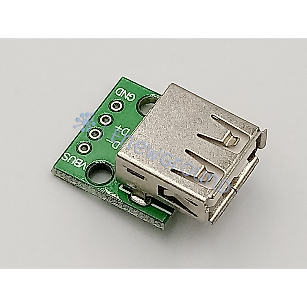 USB to DIP breakout board (Female, Type-A) | Shopee Malaysia