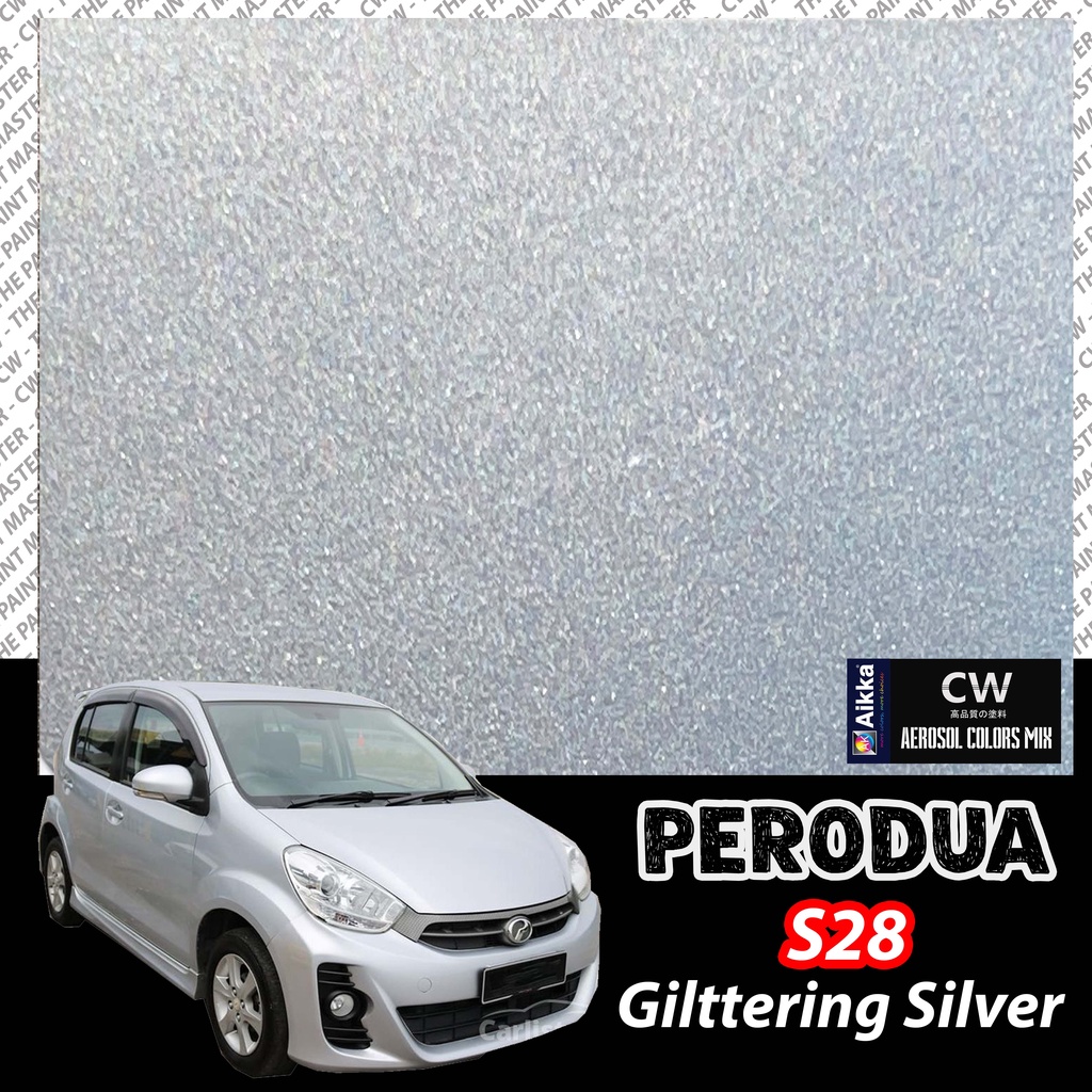 [ PERODUA Myvi Touch Up Paint All Colors ] 🚗 CW Aikka DIY Aerosol Spray ...