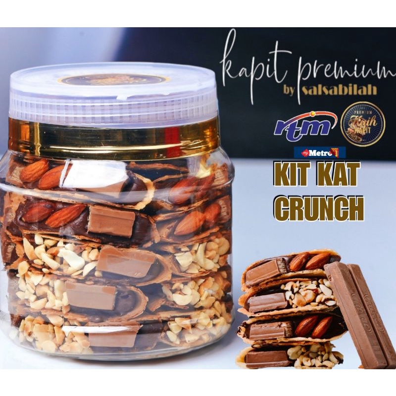 kuih kapit kit kat crunch | Shopee Malaysia