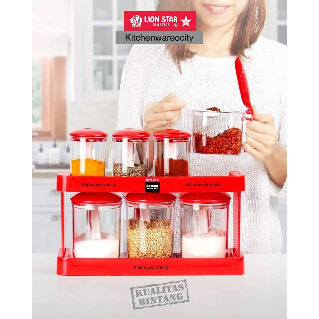 7 in 1 Seasoning Set / Plastic Seasoning Set / Plastic Condiment ...