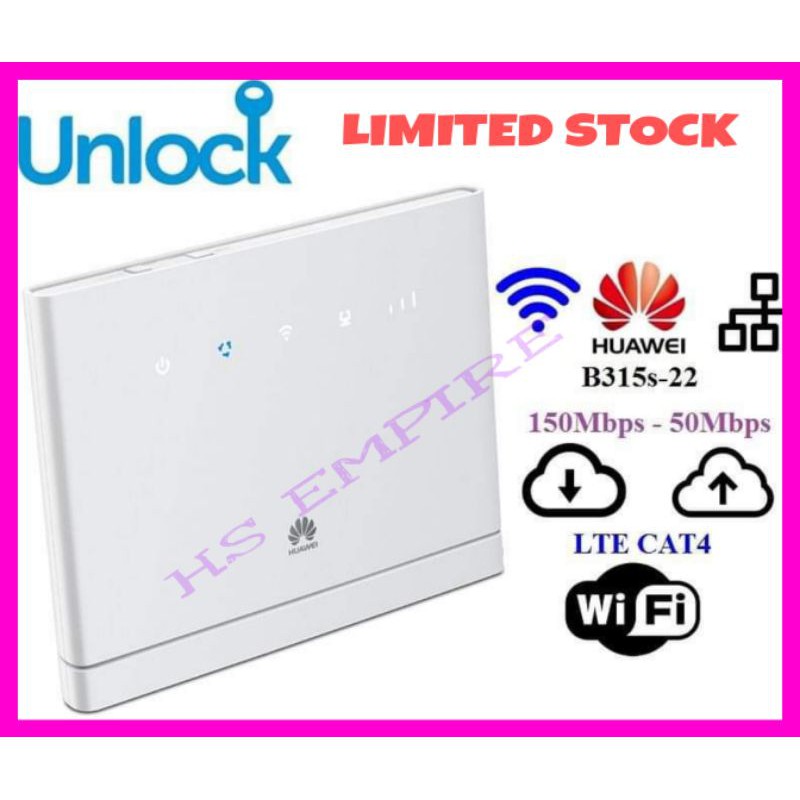 modified modem b315 unlock bypass modem | Shopee Malaysia