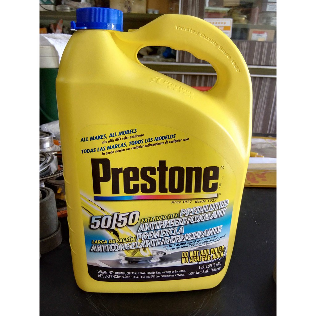 Prestone Extended Life Antifreeze (50/50) (3.78L) | Shopee Malaysia