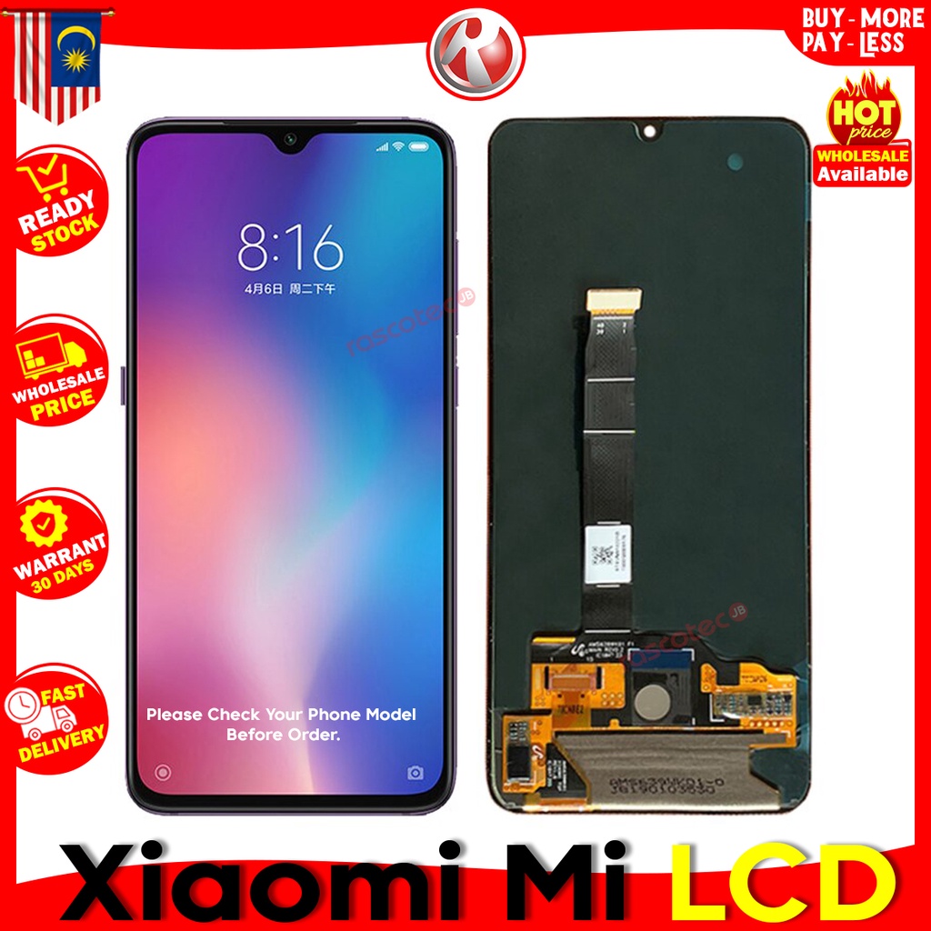 XIAOMI Mi 8 8SE LITE 9T 9i A1 A2 5X 6X 6PRO MAX 2 5 MAX 2 MI8 MI8SE MI9 MI9T MI6 MIA1 LCD SCREEN ...
