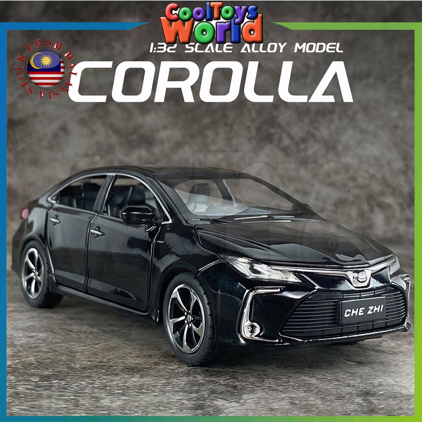 1:32 Scale Toyota Corolla Altis Alloy Car Model Light & Sound effect ...