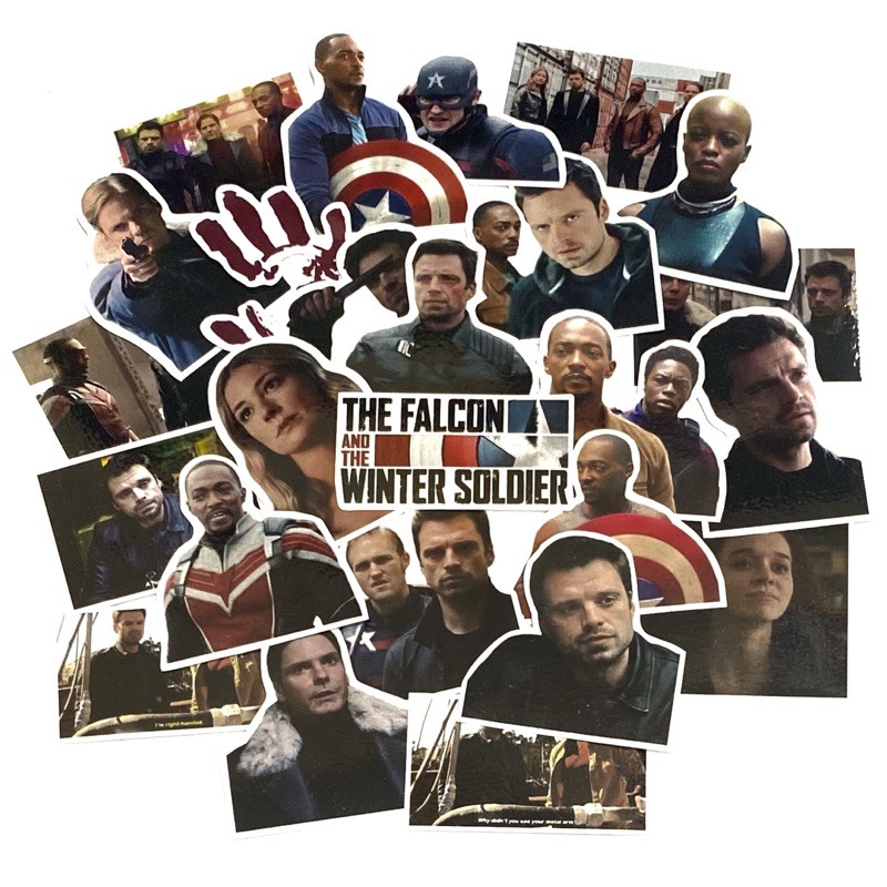 Sticker THE FALCON AND THE WINTER SOLDIER TFATWS MARVEL | Shopee Malaysia