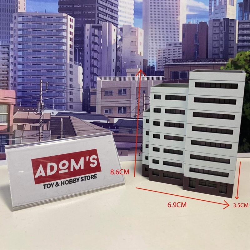 [Ready Stock] 1/300 Diorama Building for S.H.Figuarts (SHF) Ultraman ...