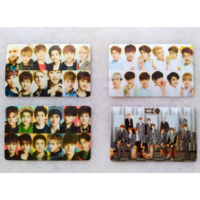 EXO Stickers (1 Set 4 Stickers) | Shopee Malaysia