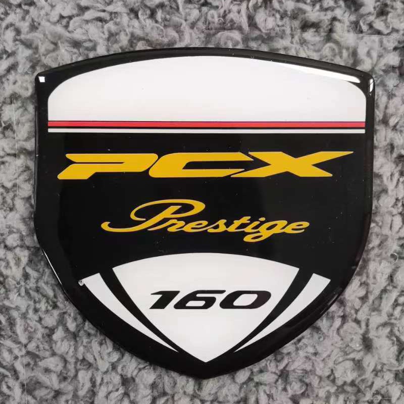 Honda PCX 150 160 Emblem 3D Epoxy Resin Sticker For Motorcycle Wing ...