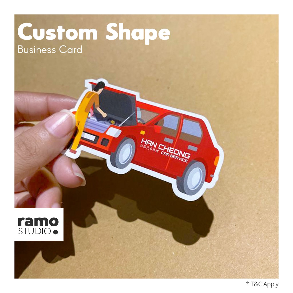 50pcs Custom Shape custom design Business Card\ Name Card\ Loyalty card ...