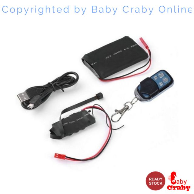 Alat Kawalan / 1080P HD DIY Remote Control Module SPY Hidden Camera ...