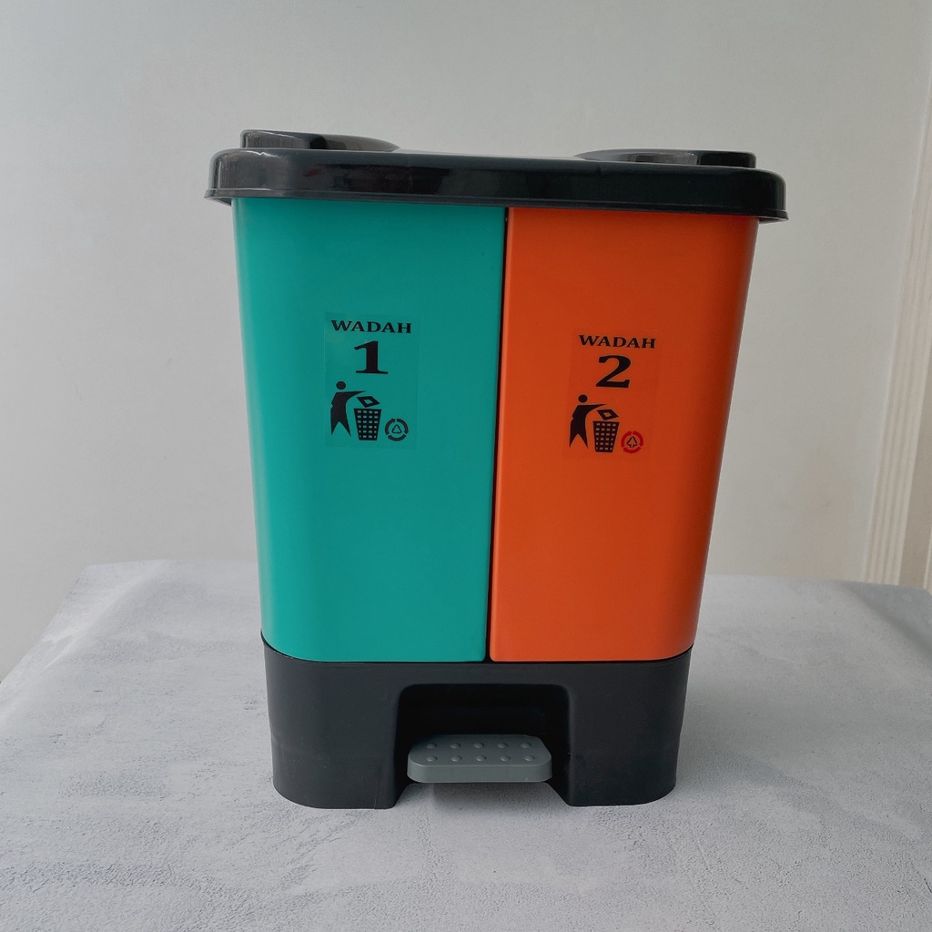 Footprint Trash 2 Containers 20 Liters / Medical Trash Cans / Anorganic ...