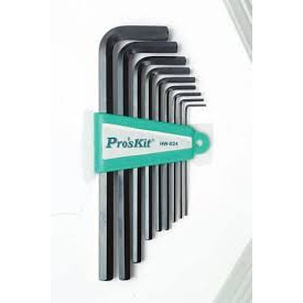 PROSKIT HW-024 9PCS LONG ARM HEX KEY SET - Original from TAIWAN (Readystock in Malaysia ...