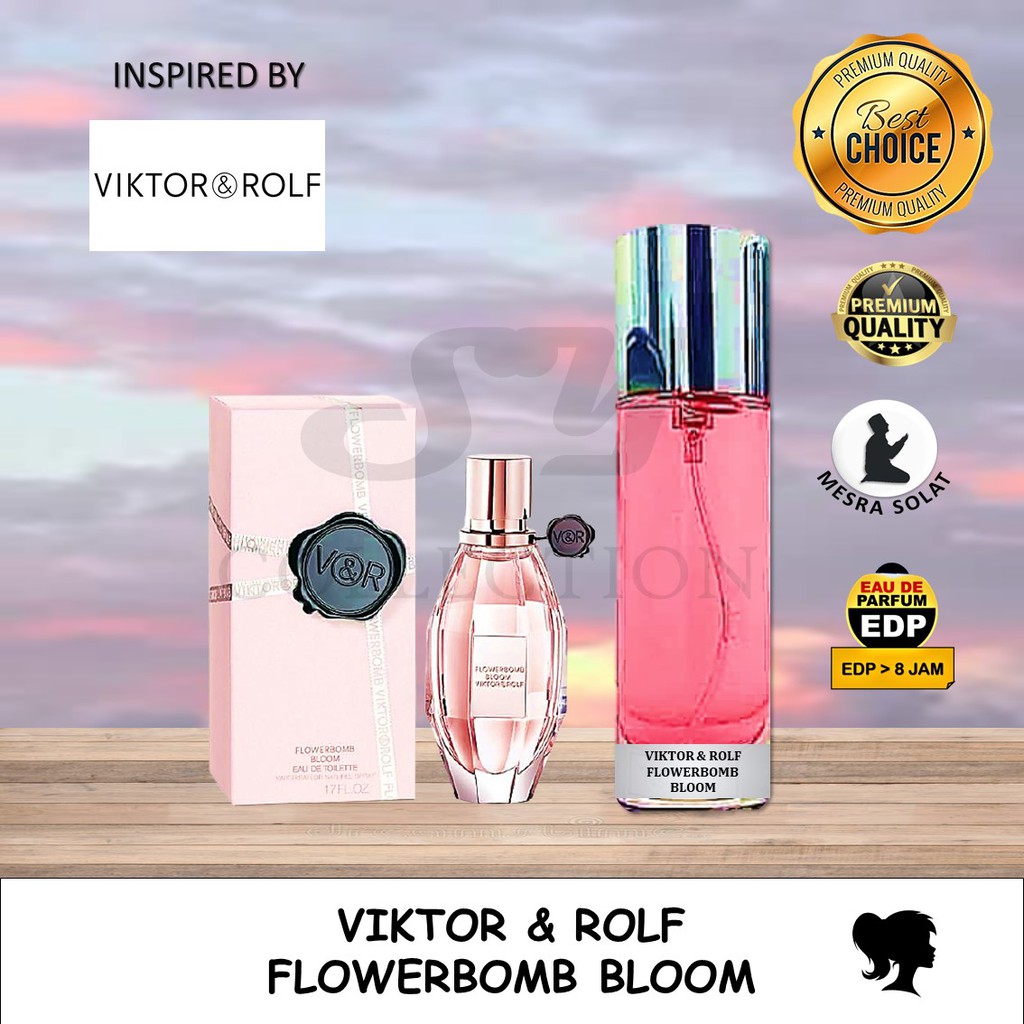 VICTOR&ROLS FLOWER BOMB BLOOM LONG LASTING PERFUME ORIGINAL EDP ...