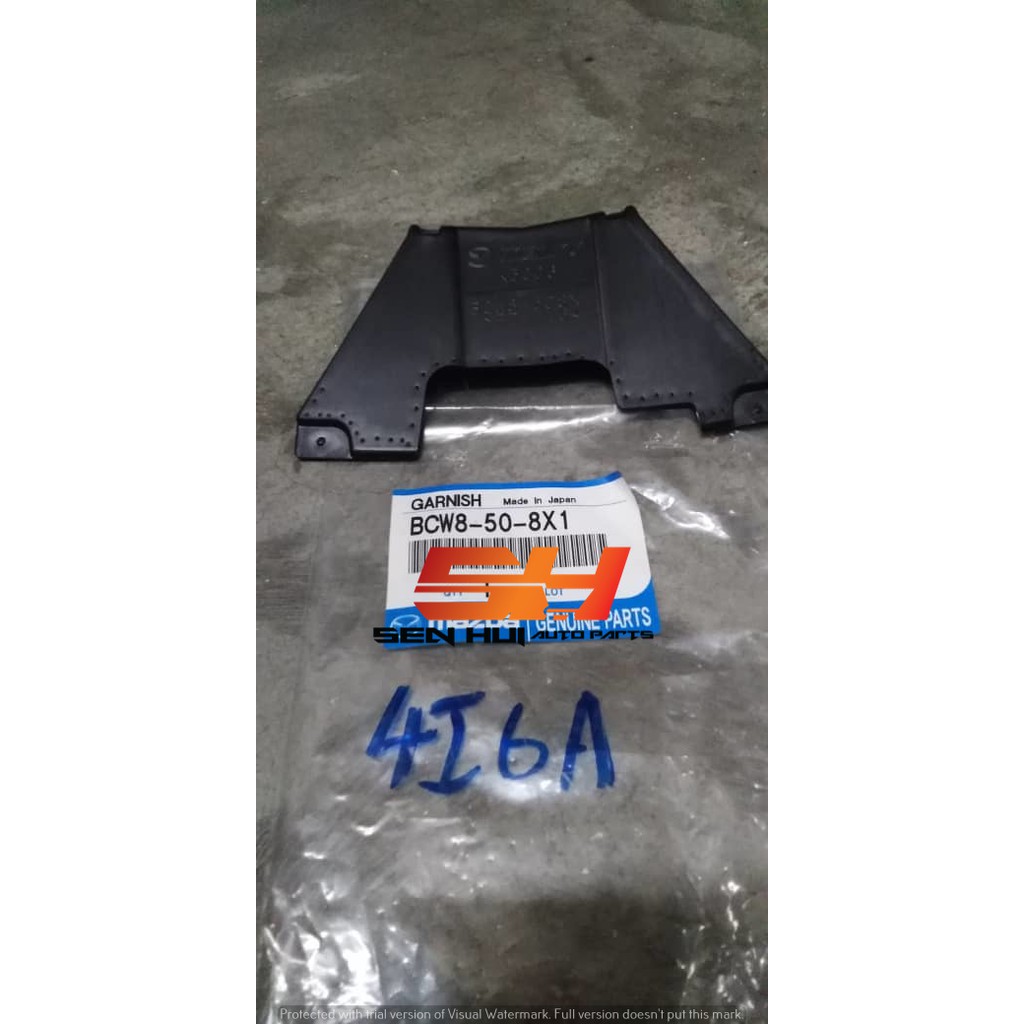 Mazda 3 BRACKET UPPER radiator grille Small BCW8508X1 Genuine Part ...