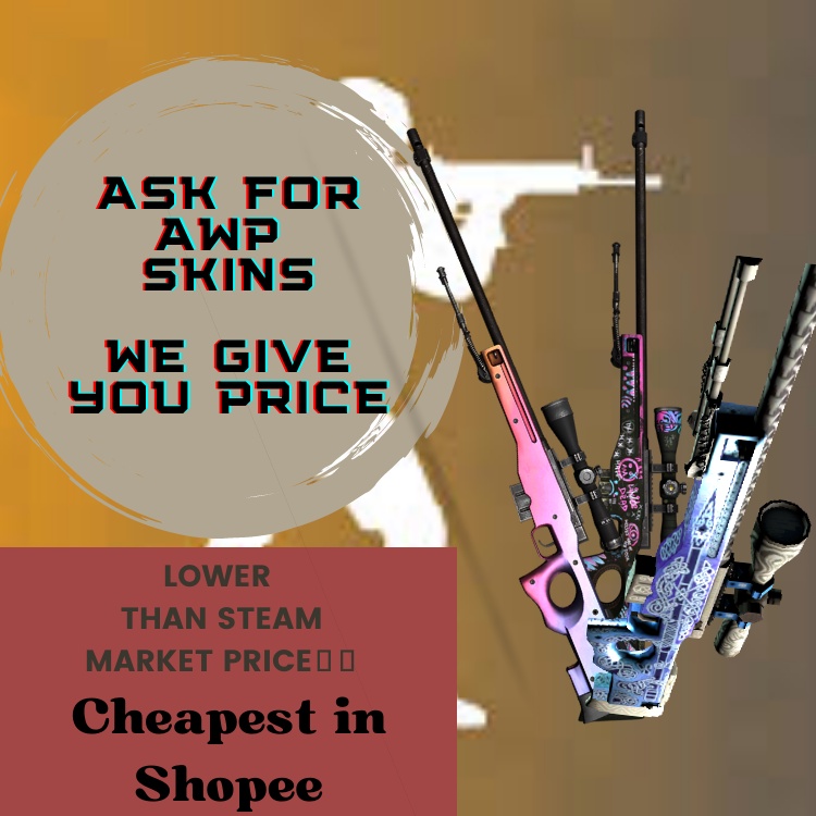 CSGO AWP SKINS | READY STOCK | PAY NOW TRADE NOW | Shopee Malaysia