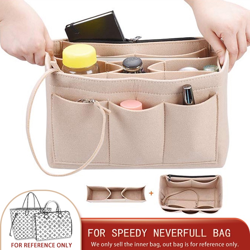 For Neverfull MM GM insert Bags Makeup Organizer Speedy Handbag ...