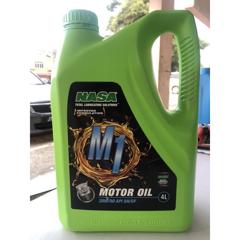 NASA ENGINE OIL 20W/50 4L API SH/CF MADE IN MALAYSIA | Shopee Malaysia