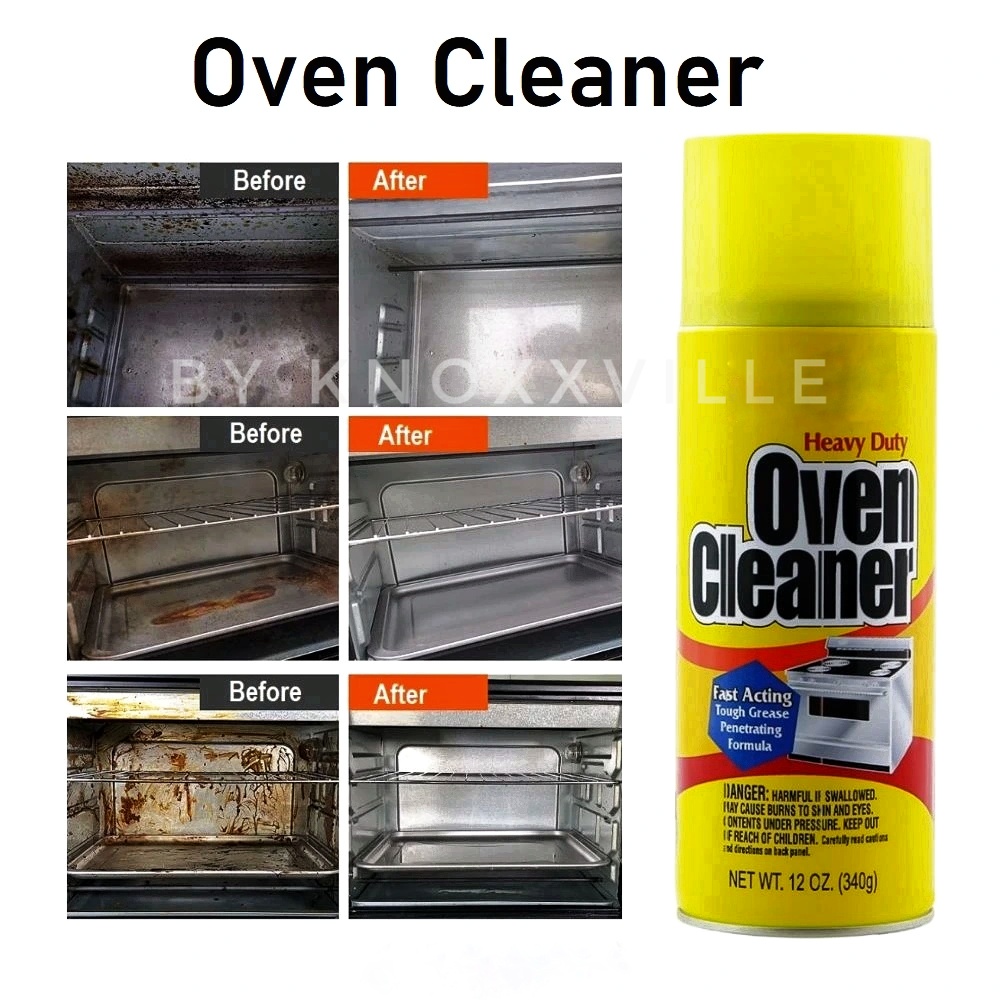 Oven/Kitchen Cleaner Spray 400ml Heavy Oil Stain Removal | Shopee Malaysia