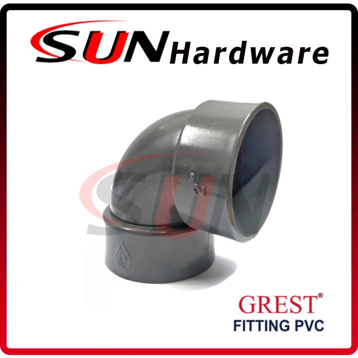 Knie Pvc Pipe 2 Inch Grest Fitting Connection Keni Knee L | Shopee Malaysia
