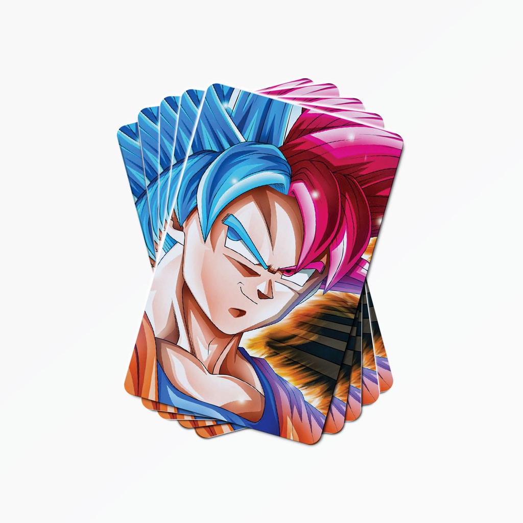 Sticker Anime Dragon Ball Goku Stiker Card Cover Touch n Go Access MRT ...
