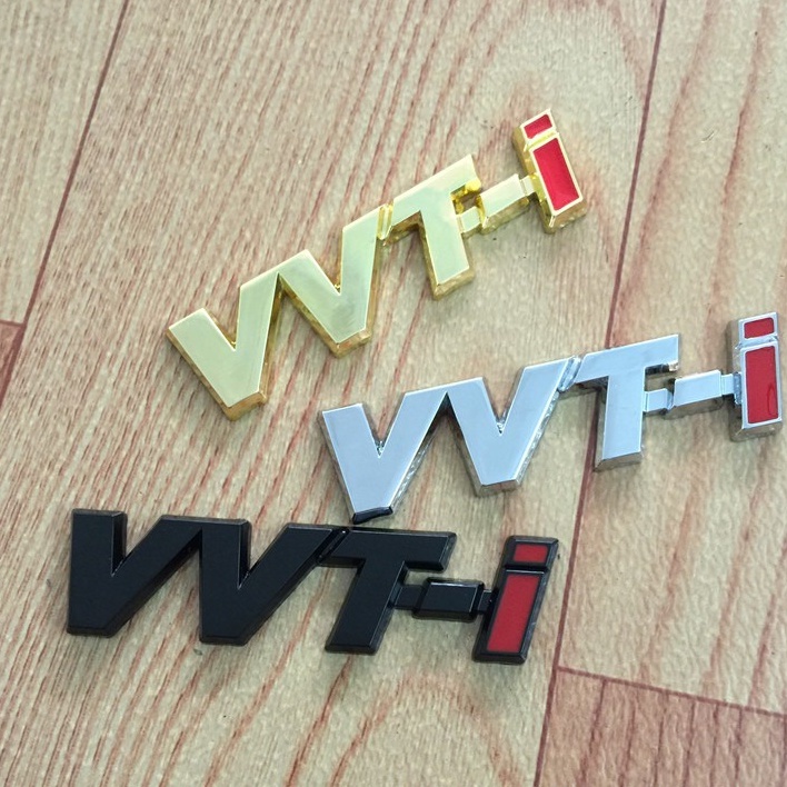 VVTi Metal Letters Logo Car Sticker Emblem Badge Decoration Proton ...