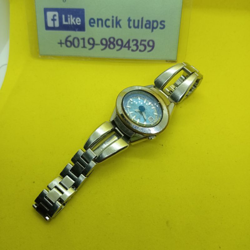 Vintage Alba AKA V782-5A40 Blue Face Ladies Watch | Shopee Malaysia