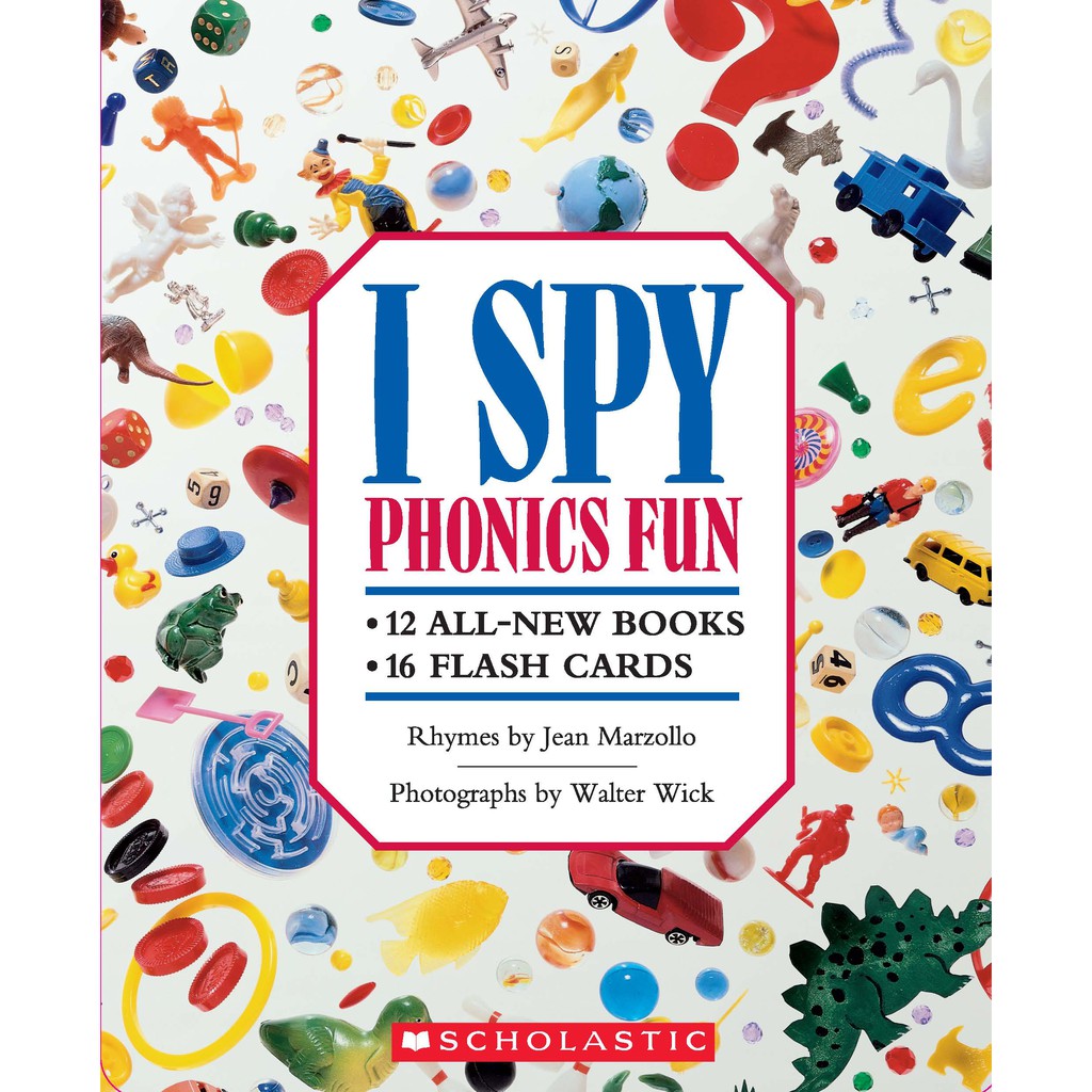 I SPY PHONICS FUN Scholastic Phonics Reading Program for Beginning ...