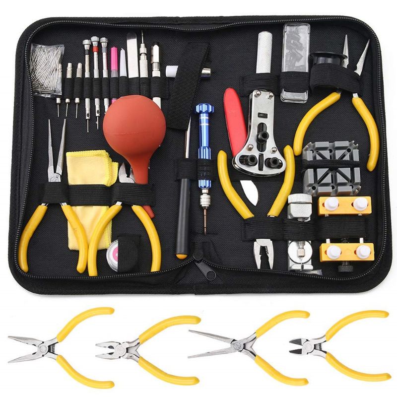 Set Watch Opening Tool, Watch Opener, Blower, Needle Nose Pliers, Watch ...