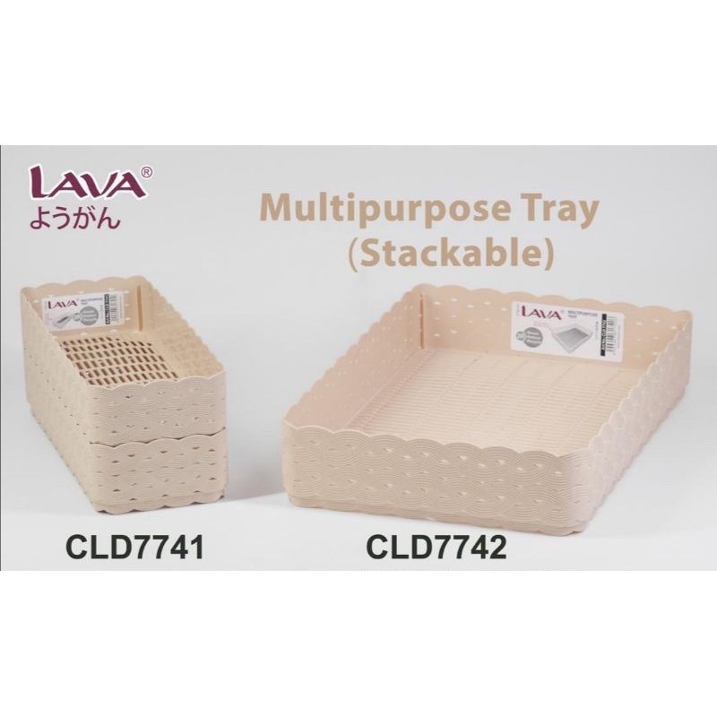 LAVA Stackable Multipurpose Tray / Basket / Kitchen Storage / Kitchen ...