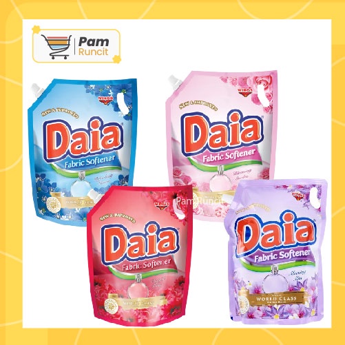 DAIA SOFTENER REFILL PACK 1.8L | Shopee Malaysia