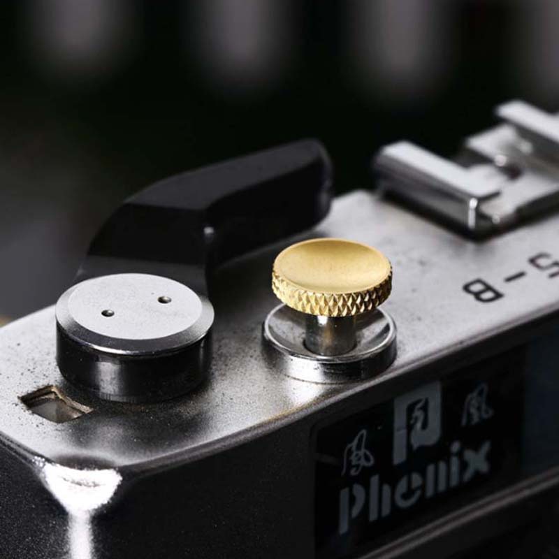 Metal Camera Shutter Release Button Gold Silver pure copper for ...