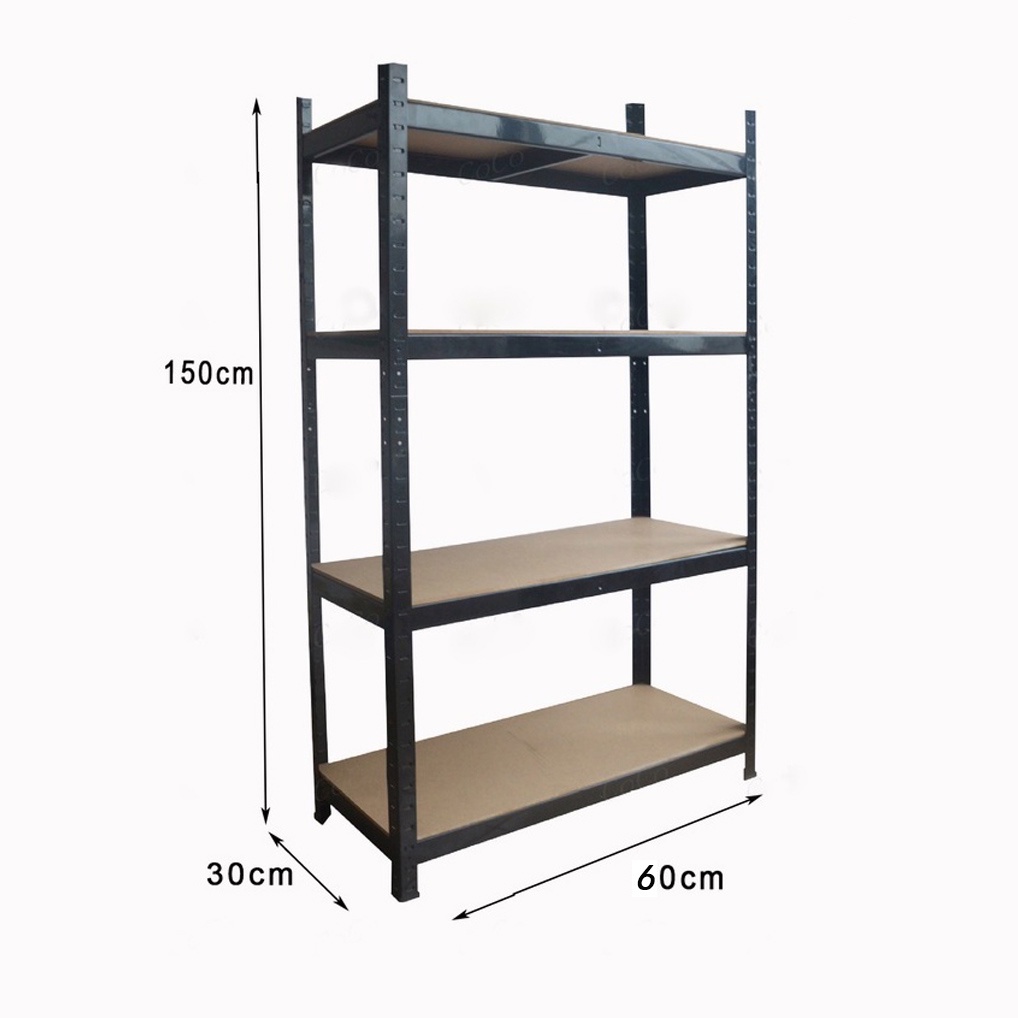 SAKULA Multipurpose Boltless Rack Heavy Duty Metal Rack Shelf Kitchen ...