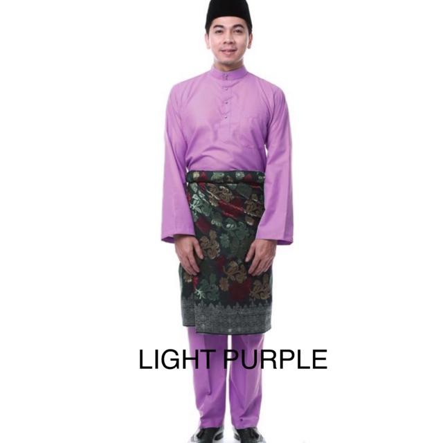 Baju Melayu Regular Fit Amar Bahrin | Shopee Malaysia